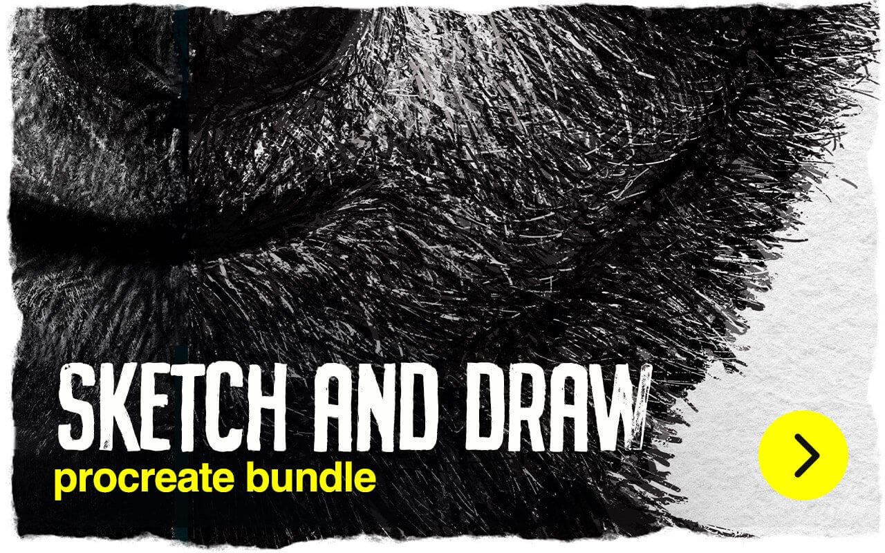 Endete & Mazak - Procreate Brushes. Sketch & Draw Procreate Bundle